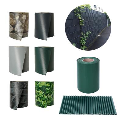 China Pvc Waterproof Tarpaulin Plastic Fence Privacy Screen Soft Strip for Garden & Farm Fencing for sale