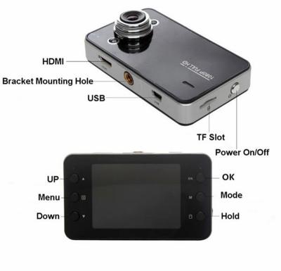 China Fhd dashcam 1080P 30fps Sunplus chip 2.7 inches lcd display camcorder HD4 car dvr camera hd 1080p for sale