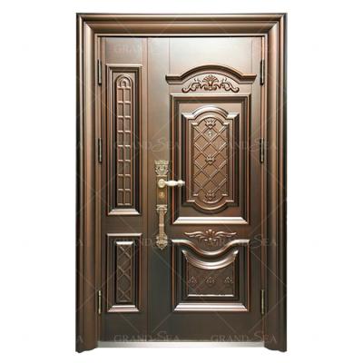 China Metal Steel Doors Front Entry Metal Door Exterior Waterproof High Quality From China Steel Security Doors for Home for sale