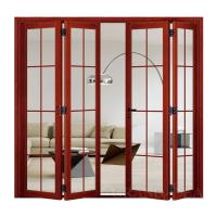 Quality Grandsea Hot Sale Aluminum Sectional Design Glass Folding Doors for Houses for sale