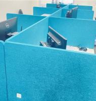 Quality PET Felt 24mm Thickness Desk Acoustic Dividers Customized For Office Privacy for sale