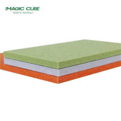 China Green Sound Absorbing Wall Panels Flame Resistance For Soundproofing Efficiency for sale