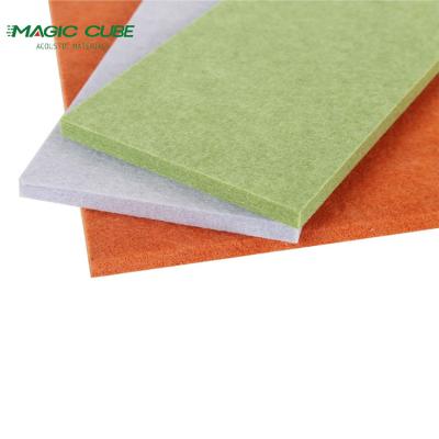 China Green Sound Absorbing Wall Panels Flame Resistance For Soundproofing Efficiency for sale
