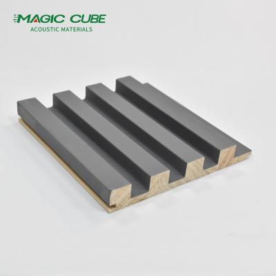 Cina W 147mm Wall Decor Panel Griglie di legno massello per pareti interne in vendita