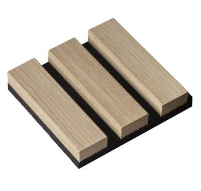 Installation Accessories Wood Frame Wall Paneling with Polyester Fiber Acoustic Panel