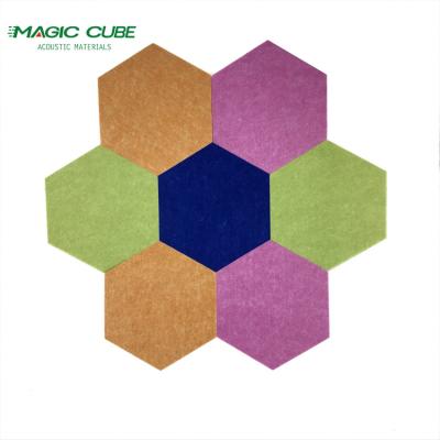 China Painel acústico de fibra de poliéster com design 3D personalizado à venda