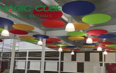 Cina Quadrato spessore di 12 mm assorbente del suono tampone resistente al fuoco e eco-friendly in vendita