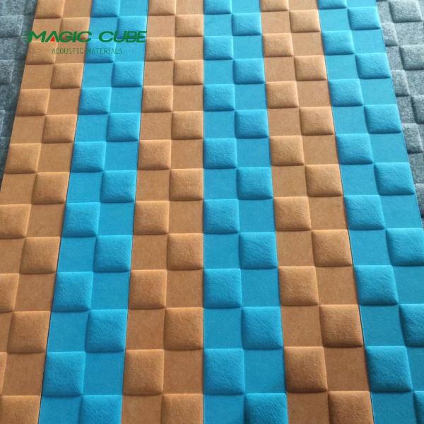 Quality Customized PET Felt Sound Deadening Wall Panels For Recording Studio for sale