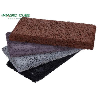 China Anti Sound Absorbing Wood Wool Panel for Acoustic Insulation and Fire Resistance for sale