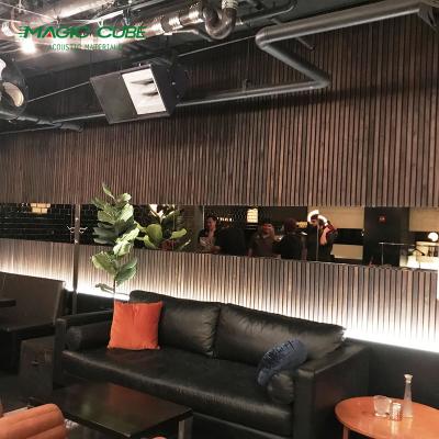 중국 환경 친화적인 아파트용 맞춤형 13mm 패턴 음향 벽 패널 판매용