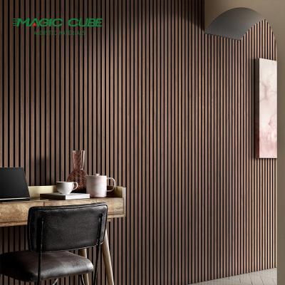 Paneles acústicos de pizarra para absorción de sonido y decoración en salas de entretenimiento domésticas