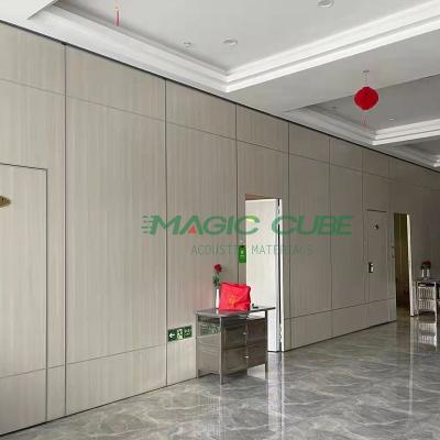 China Fireproof Aluminium Movable Partition Wall Leather Surface With Safe Material for sale