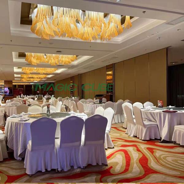 Quality Modern Design Movable Partition Wall MDF Board Surface For Hotel Sound Control for sale