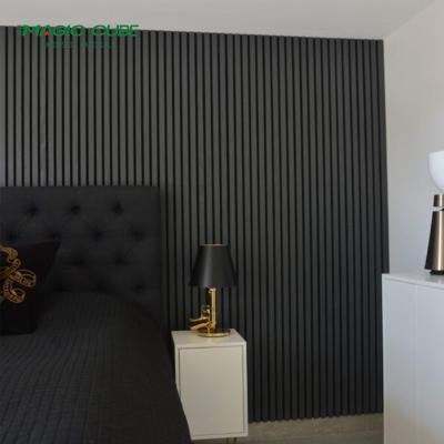 中国 オーダーメイド 天然オークウッド スレット アコースティックパネル 260*52mm 厚さ 15mm 販売のため