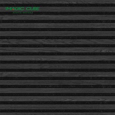 中国 オフィスビル ポリエステル繊維 スラット 音響壁面 木材 装飾 販売のため