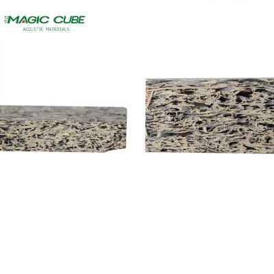 Cina Assorbimento del suono pannelli in fibra di legno cementizio con lana di legno e cemento in vendita