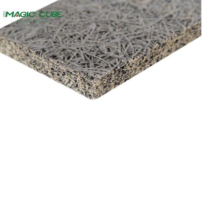 Cina Assorbimento del suono pannelli in fibra di legno cementizio con lana di legno e cemento in vendita