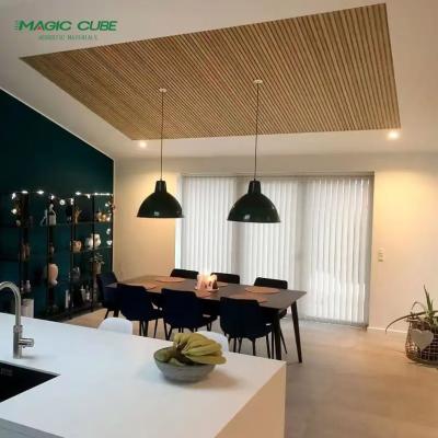 중국 맞춤형 소음 흡수 목재 슬레이트 벽 패널 판매용