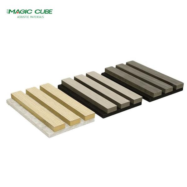 Quality Master Wood Wall Slat Aku Panel Oak Veneer Sound Absorption Panel for Apartments for sale