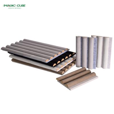 중국 인테리어 장식 목재 슬레이트 패널 음향 흡수용 음향 빗 판매용