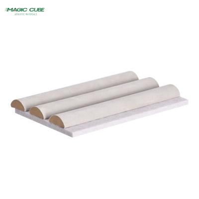 중국 소음 흡수 및 가정 장식 을 위해 고급 스웨드 가공 을 특징 으로 하는 어쿠스틱 목재 슬래트 패널 판매용