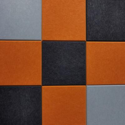 China Decorative Sound Proofing Polyester Fiber Acoustic Sound Insulation Panel Pet Acoustic Felt Panels for sale