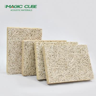 China Construction Material Wool Wood Acoustic Panels For Living Room Application for sale