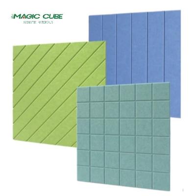 Cina Pannello acustico decorativo in poliestere eco-compatibile per home theater in vendita