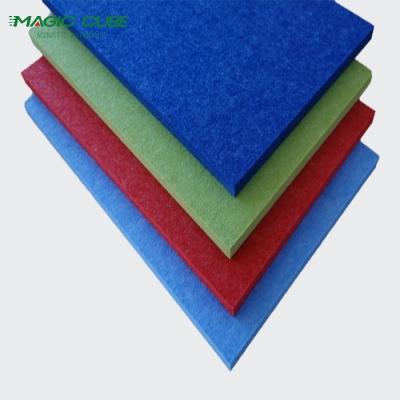 China Excellent Echo Reducing Recycle Acoustic Polyester Fiber Sheet For Interior for sale