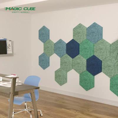 China Modern Acoustic Decor Sound Absorption Board Polyester Fiber Acoustic Panel for sale
