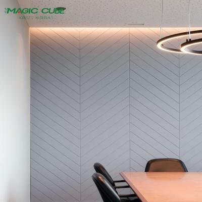 Cina Decorazione murale acustica pannelli in poliestere 24mm PET Acupanela in vendita