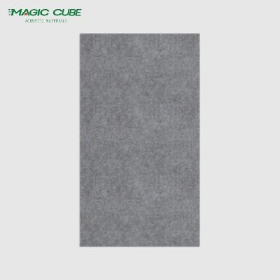 China Painel acústico de fibra de poliéster cinza Boa absorção de som Painéis de parede de poliéster à venda