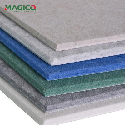 China Painéis Acústicos de Parede em Feltro PET 3D, Painéis Acústicos de Poliéster, Impressão UV Inkjet à venda