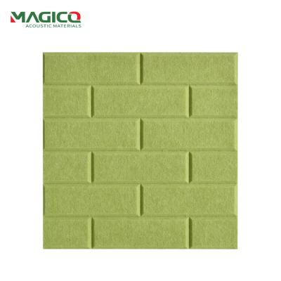 China Painel acústico de fibra de poliéster de isolamento acústico eficaz para segurança à venda
