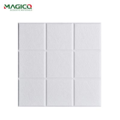 China Soundproof Wall Panels Effective Soundproofing Polyester Fiber Acoustic Panel for sale