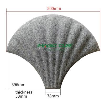 China Painel EPT acústico 3D para melhor desempenho acústico e controlo de ruído à venda