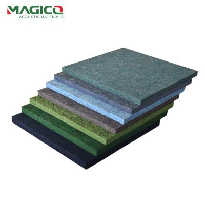 China Melhore a acústica da sala usando Painéis Acústicos de Fibra de Poliéster combinados com Painéis Acústicos de Parede de Fibra PET para casas modernas à venda