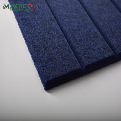 China Noise Reduction and Absorption Polyester Fiber Acoustic Panel PET Acoustic Felt for sale