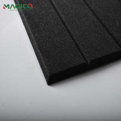 China Stylish Noise Control Acoustic Acoustic Polyester Fiber Sheets PET Soundproof Acoustic Wall Panels for sale
