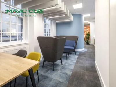 China Fire-Rated Ceiling Polyester Fiber Acoustic Panel for Safe and Effective Sound Absorption for sale