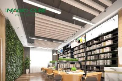 China Eco-friendly and Sound Absorption Polyester Fiber Acoustic Ceiling Panel for Interior Decoration for sale