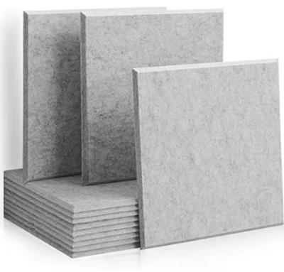 중국 폴리에스터 섬유 흡음 패널 흡음 패널 회색 사무실 흡음 벽 패널 현대적인 흡음 패널 판매용