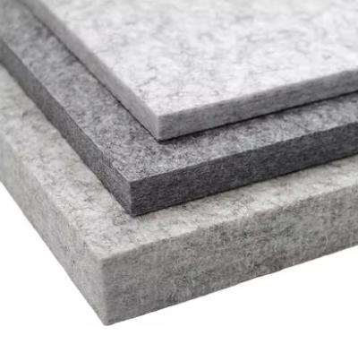 중국 폴리에스터 섬유 흡음 패널 방음 벽 패널 펠트 흡음 벽 패널 판매용