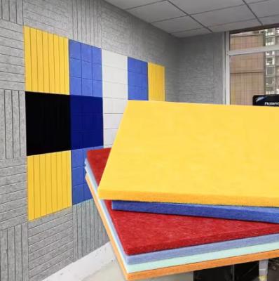 중국 폴리에스터 섬유 흡음 패널, 방음 최고의 재료, 가정용 사무실 최고의 흡음 패널 판매용