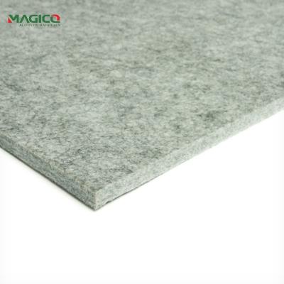 China Colored Polyester Fiber Acoustic Panel Decorative Sound Absorbing Wall Tile for sale