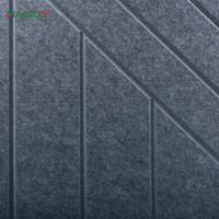 China Modular Polyester Fiber Acoustic Panel Interlocking Design for Seamless Wall for sale
