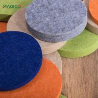 China Thermal Insulation Polyester Fiber Acoustic Panel Dual Function Wall Board for sale