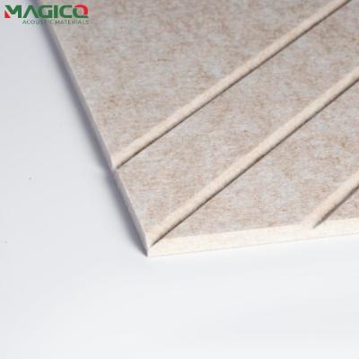 China Multi-slot Polyester Fiiber Acoustic Panel for Interior Wall Design PET Acoustic Board for sale