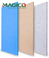 China Easy-installation Polyester Fiber Acoustic Panel with Self-adhesive Backing for sale