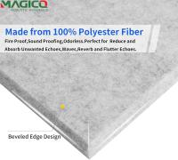 China Easy To Install Polyester Fiber Acoustic Panel Designed For Improved Speech Intelligibility for sale
